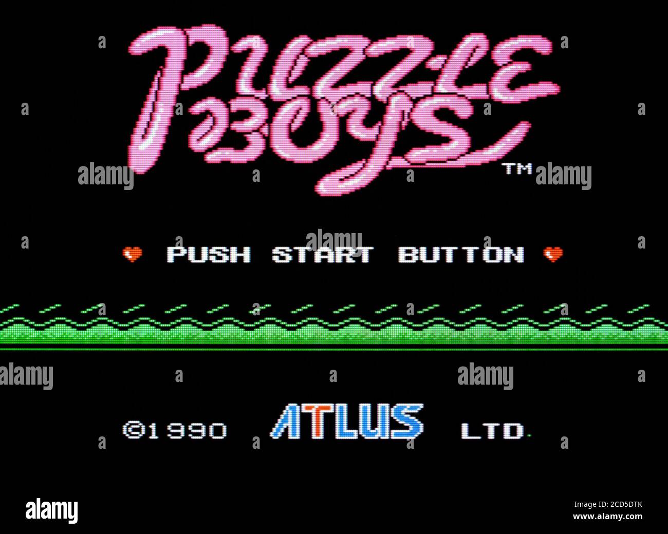 Puzzle Boys - Nintendo Famicom Disk System Videogame - Editorial use ...