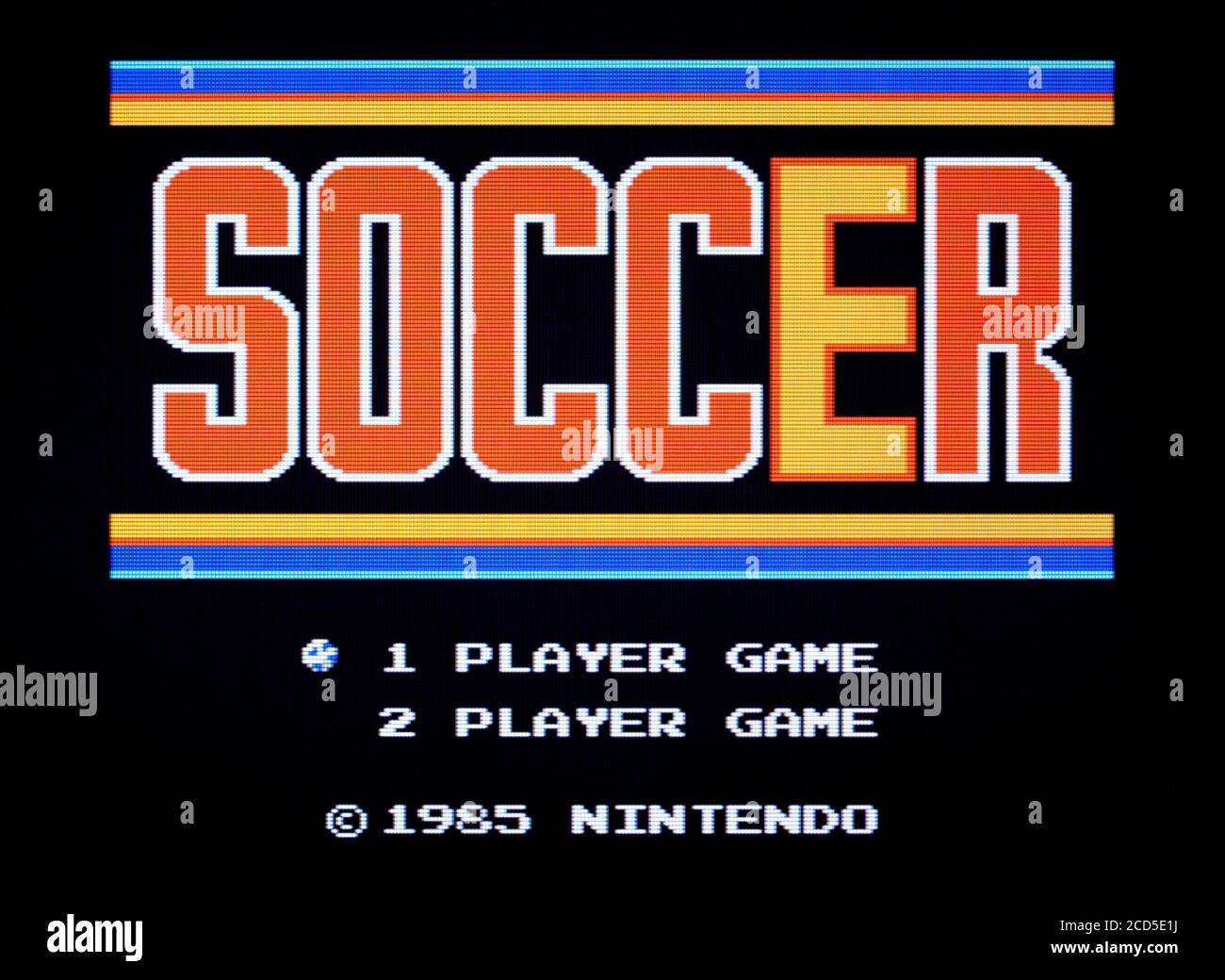 Soccer - Nintendo Famicom Disk System Videogame - Editorial use only ...
