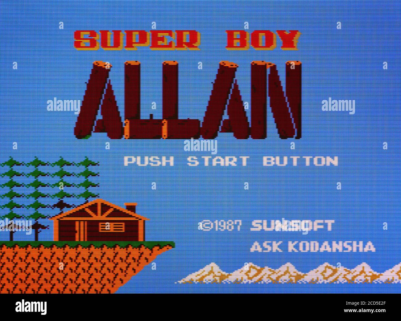 Super Boy Allan - Nintendo Famicom Disk System Videogame - Editorial ...