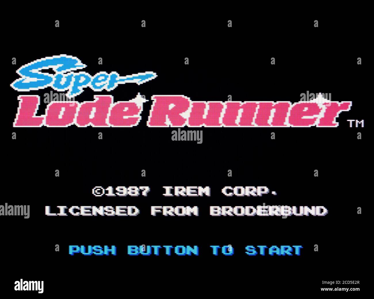 Super Lode Runner - Nintendo Famicom Disk System Videogame - Editorial ...