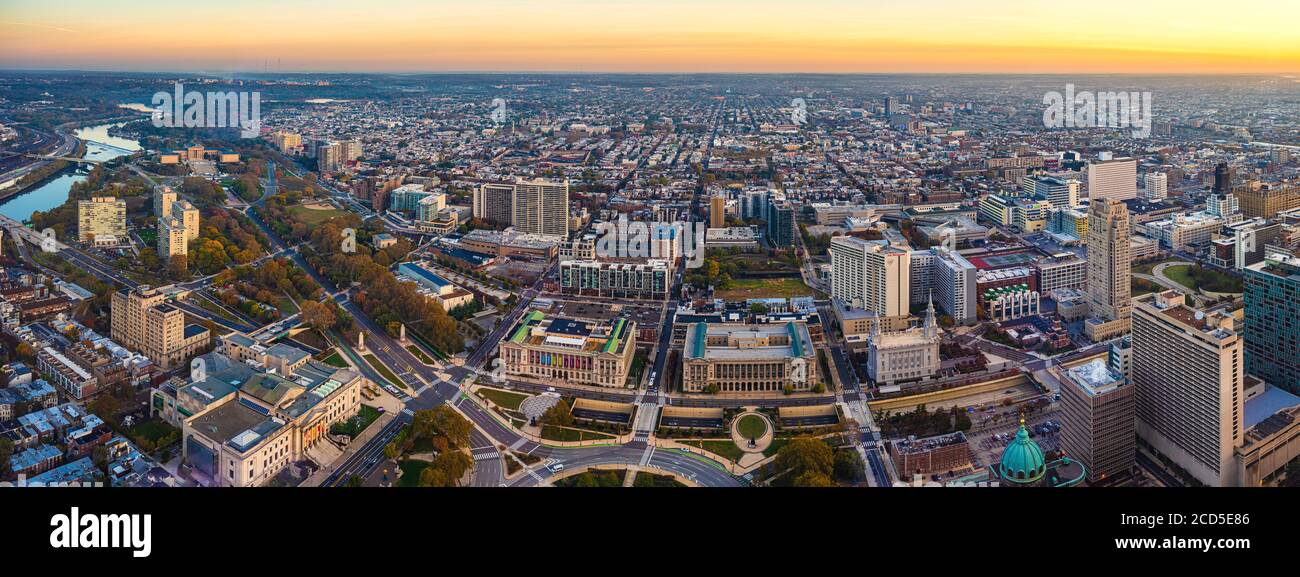 Philadelphia pennsylvania aerial hi-res stock photography and images ...