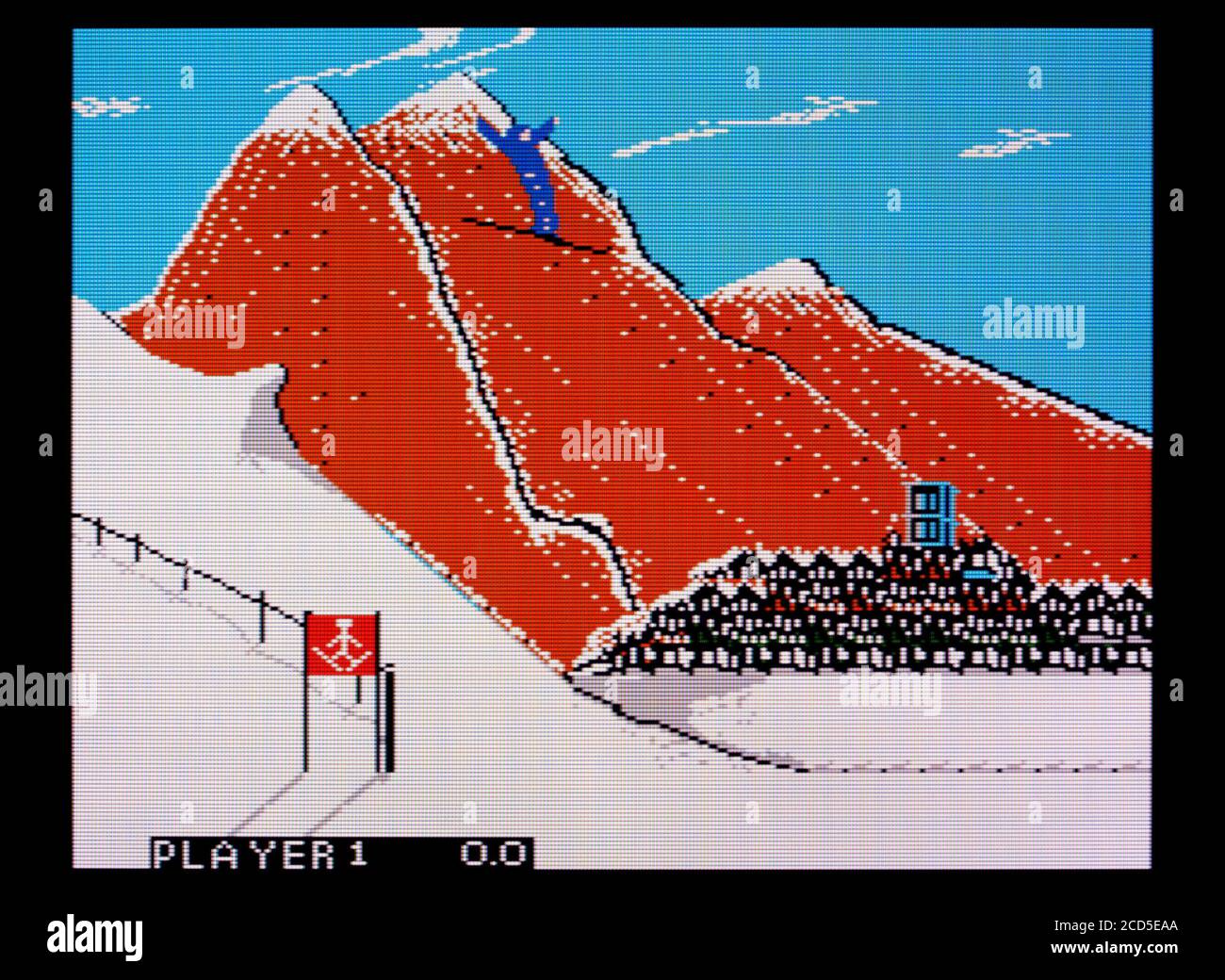 Winter Games - Nintendo Famicom Disk System Videogame - Editorial use only Stock Photo - Alamy
