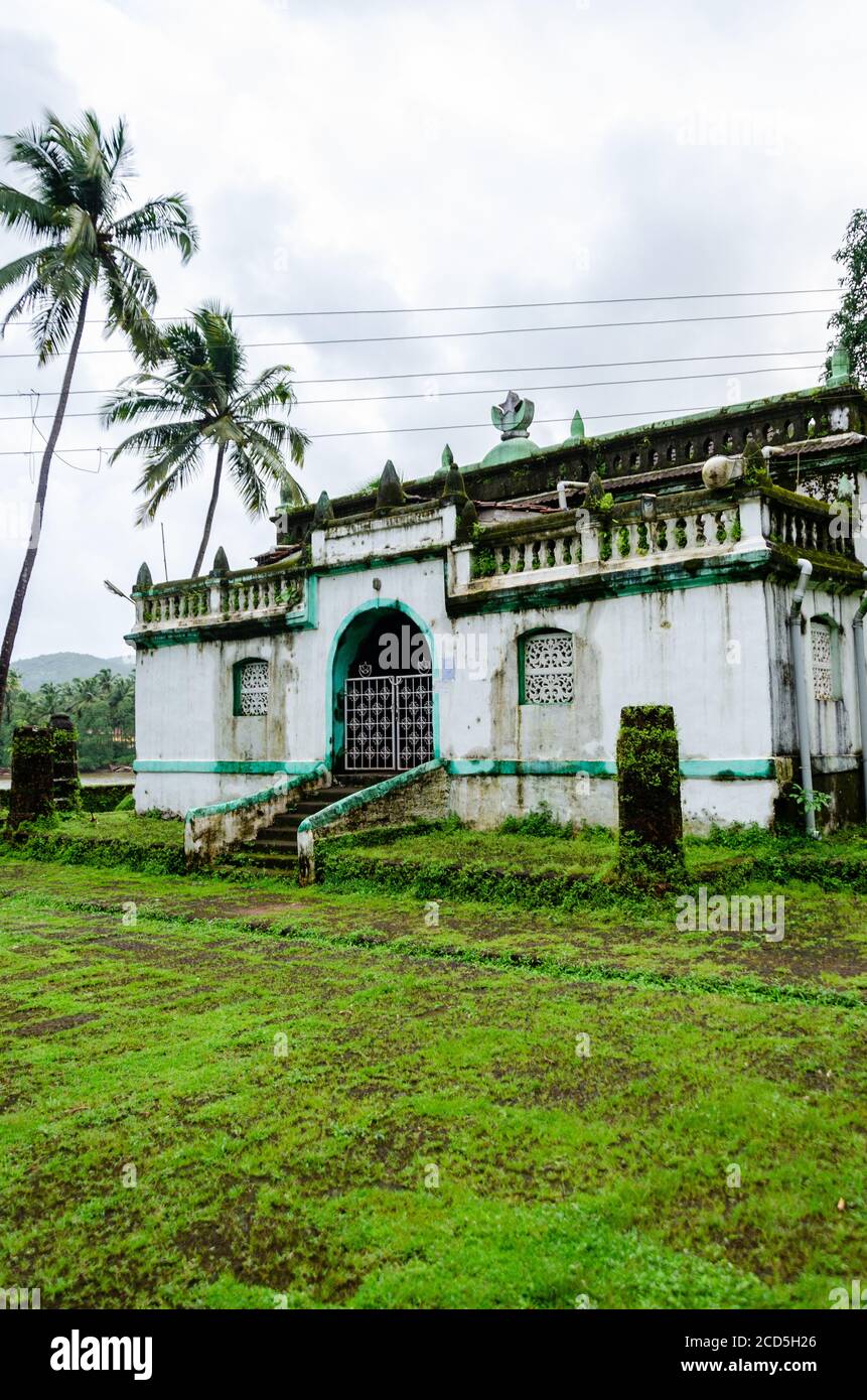 View of Surla Mosque during monsoon season at Surla, Bicholim, Goa ...