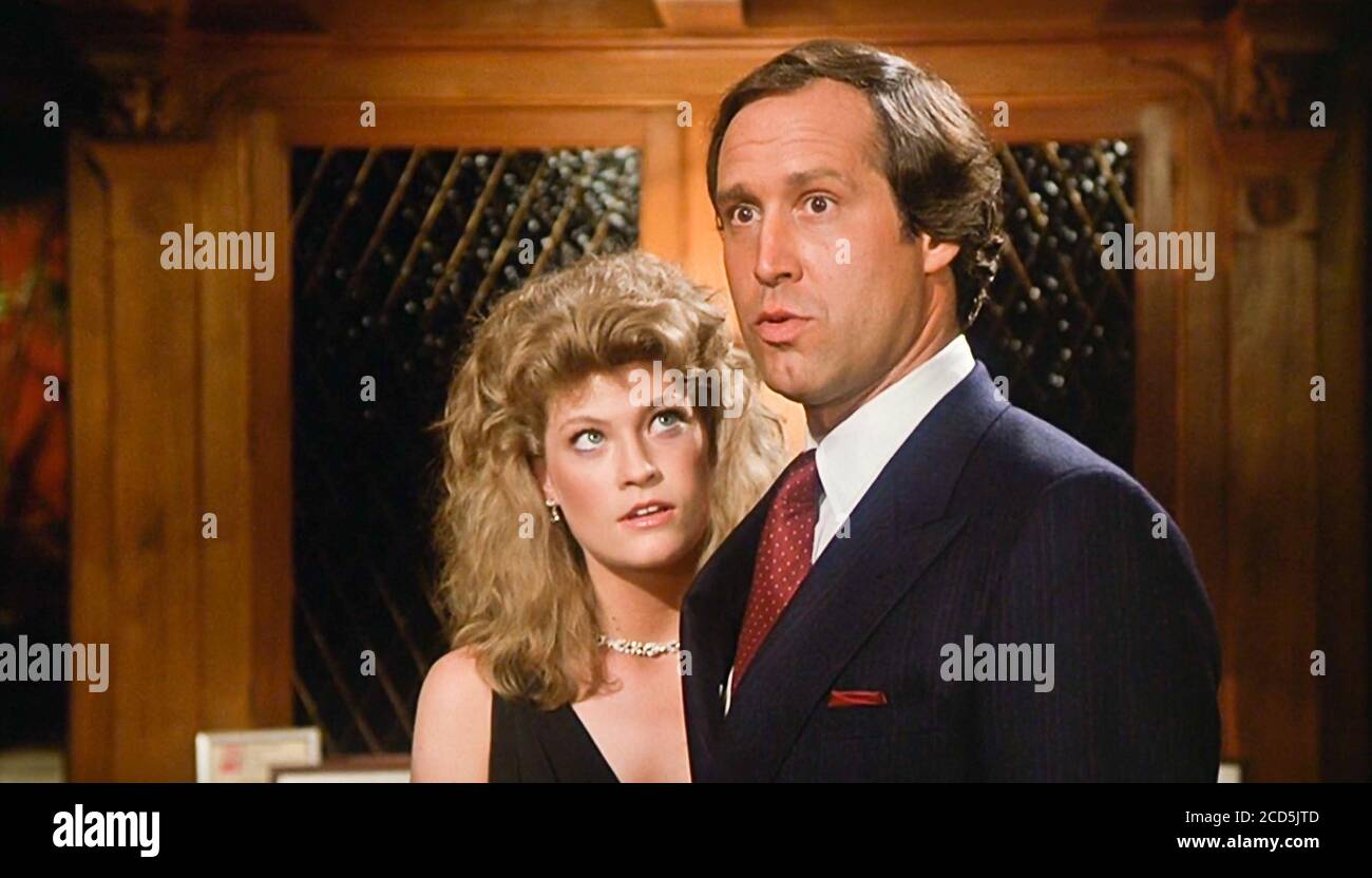USA. Chevy Chase and Dana Wheeler-Nicholson in the ©Universal Pictures ...