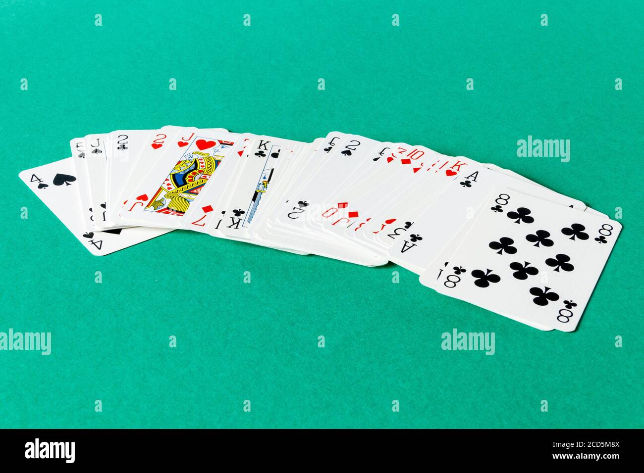 Fanned deck of cards hi-res stock photography and images - Alamy