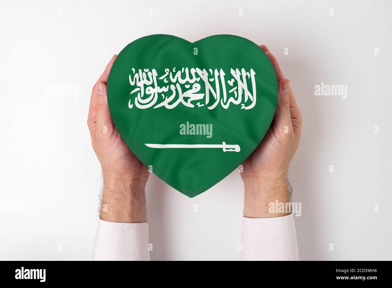 Saudi arabia heart icon hi-res stock photography and images - Alamy