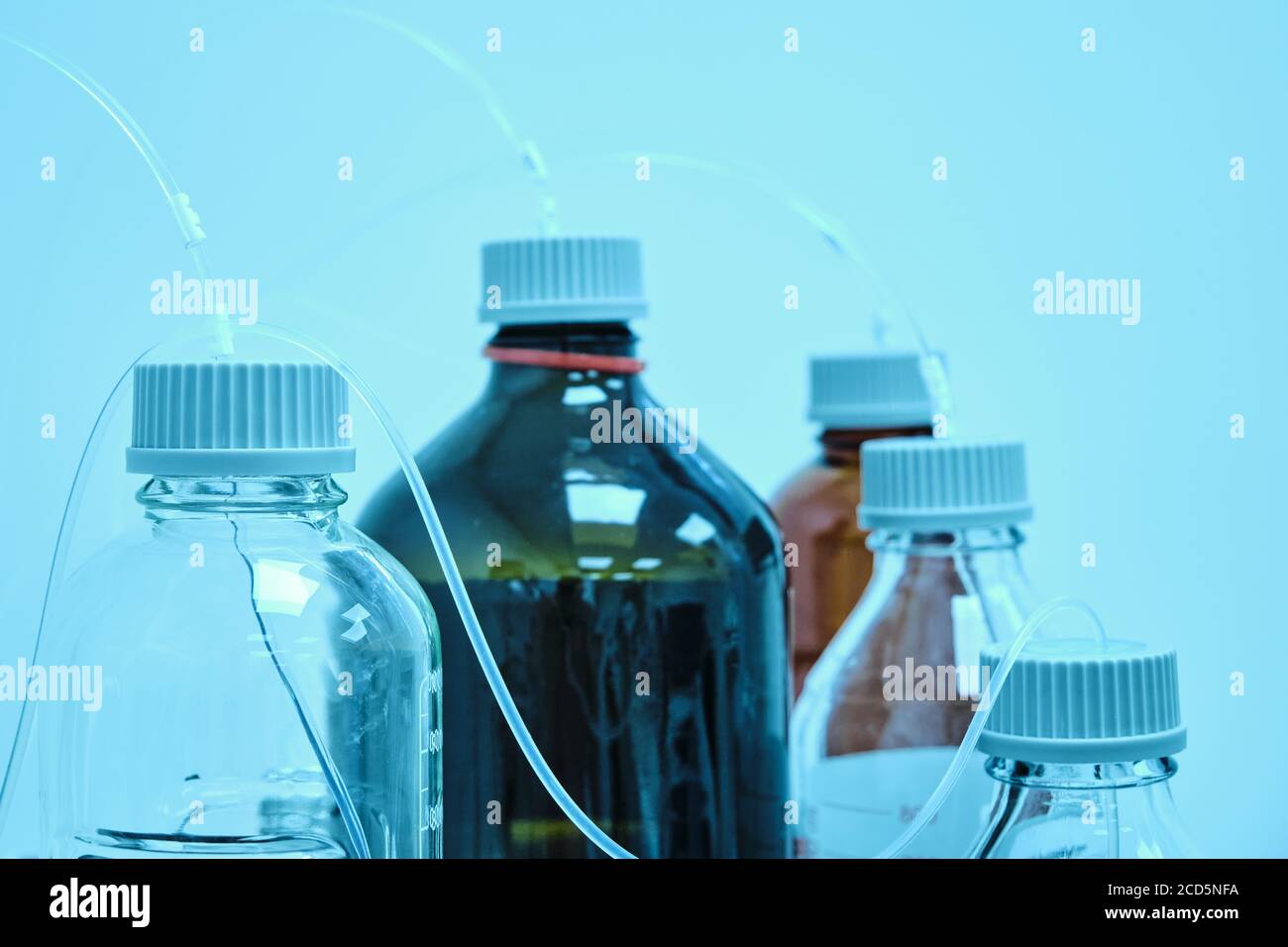 Mobile phase with different organic solvents for high performance ...