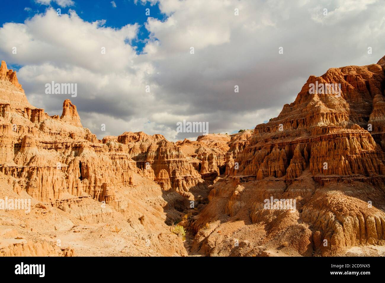Panaca Formation, Cathedral Gorge State Park, Nevada, USA Stock Photo ...
