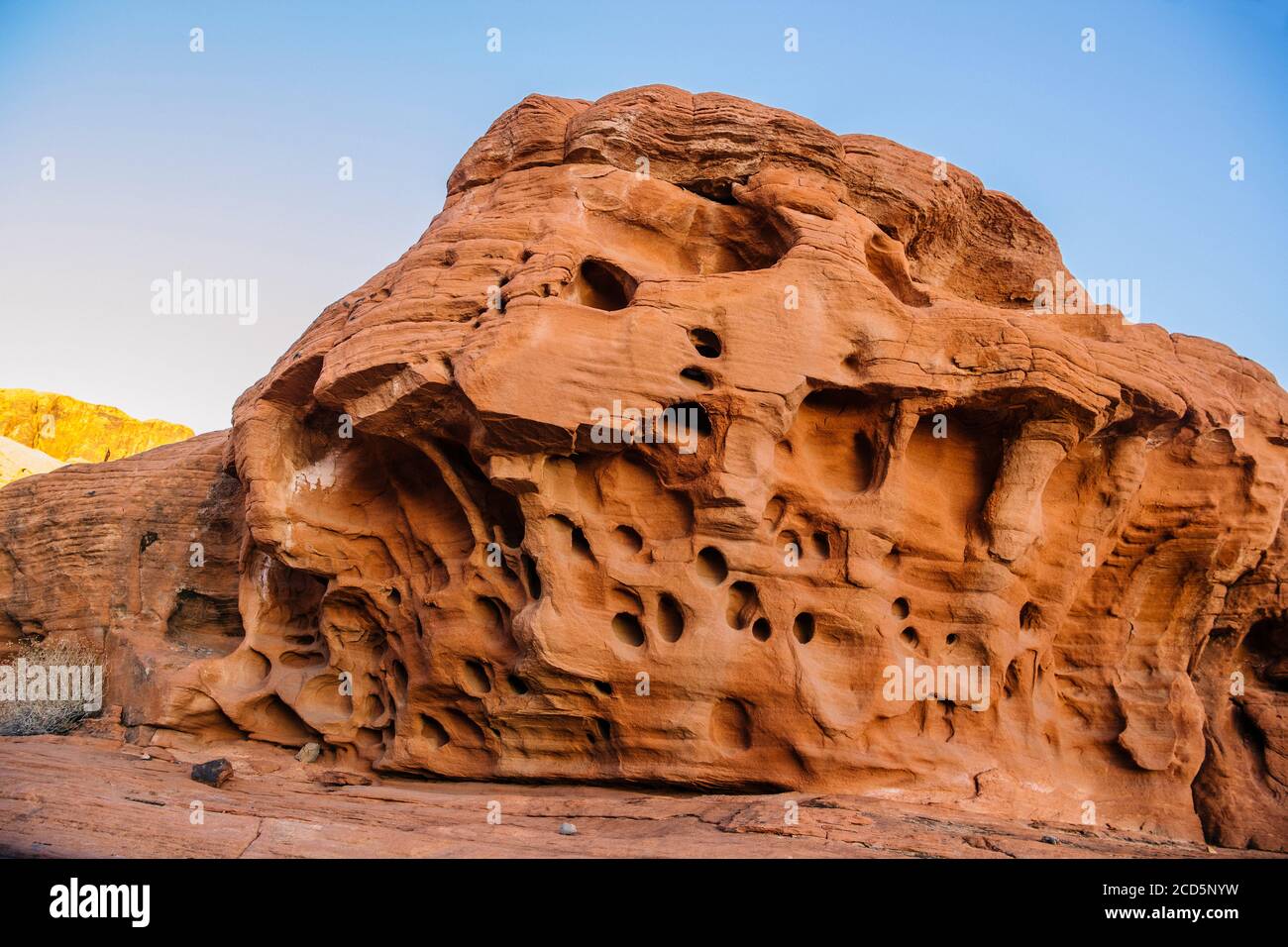 Aztec Sandstone, State Park, Mohave Desert, Overton, Nevada, USA Stock ...