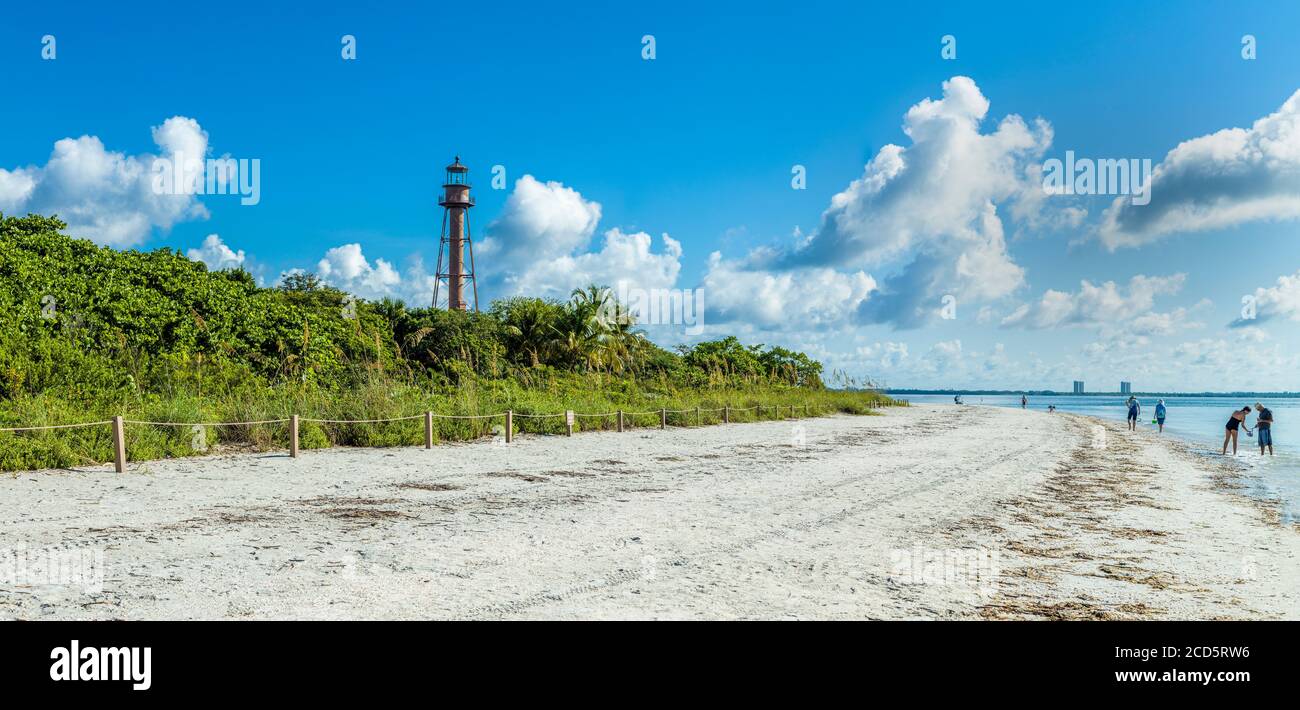 Sanibel Island Light, Lighthouse Beach Park, Sanibel Island, Florida ...