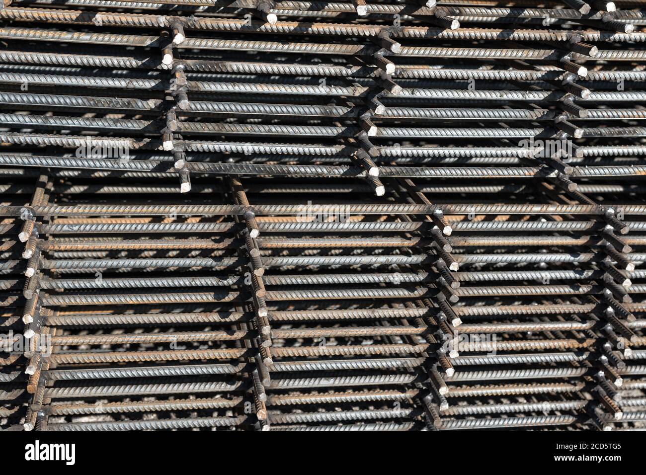 Steel reinforcement bar for industrial building. Reinforcing iron ...