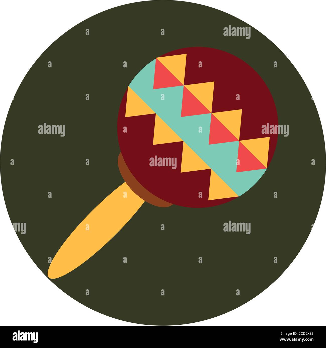 mexico maraca instrument musical celebration festival national block ...