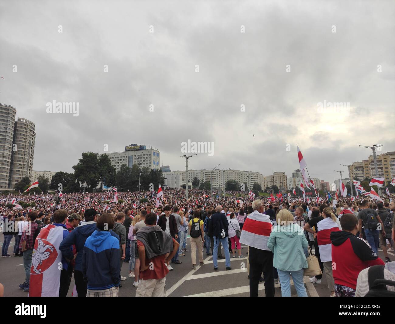 Protest flag hi-res stock photography and images - Alamy