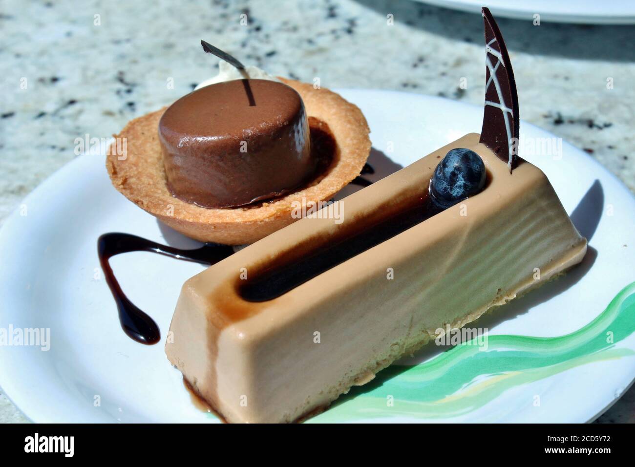 Gourmet desserts on white hi-res stock photography and images - Alamy