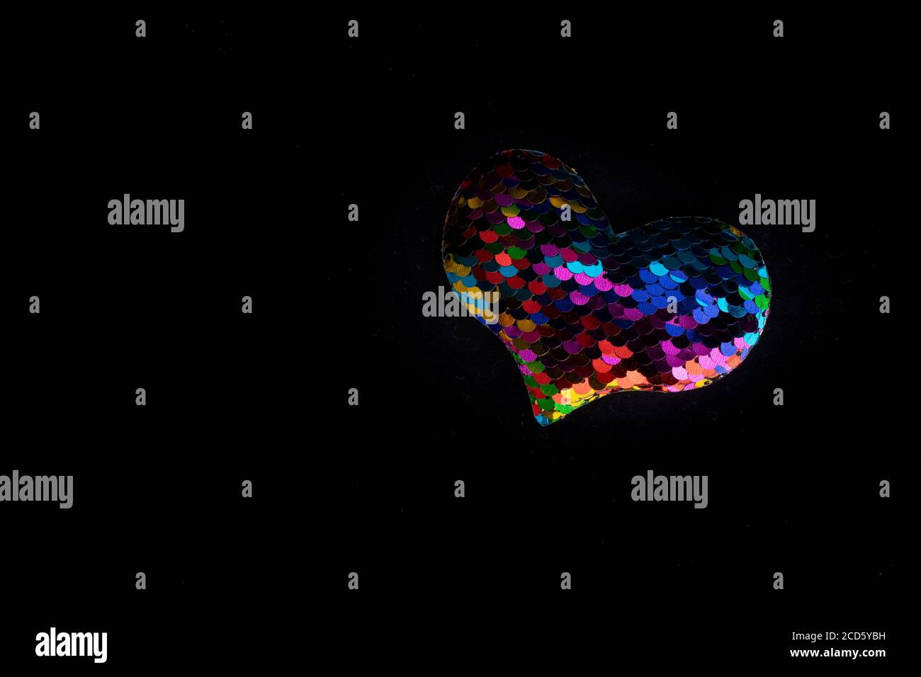 Heart shaped object in view as love conception Stock Photo - Alamy