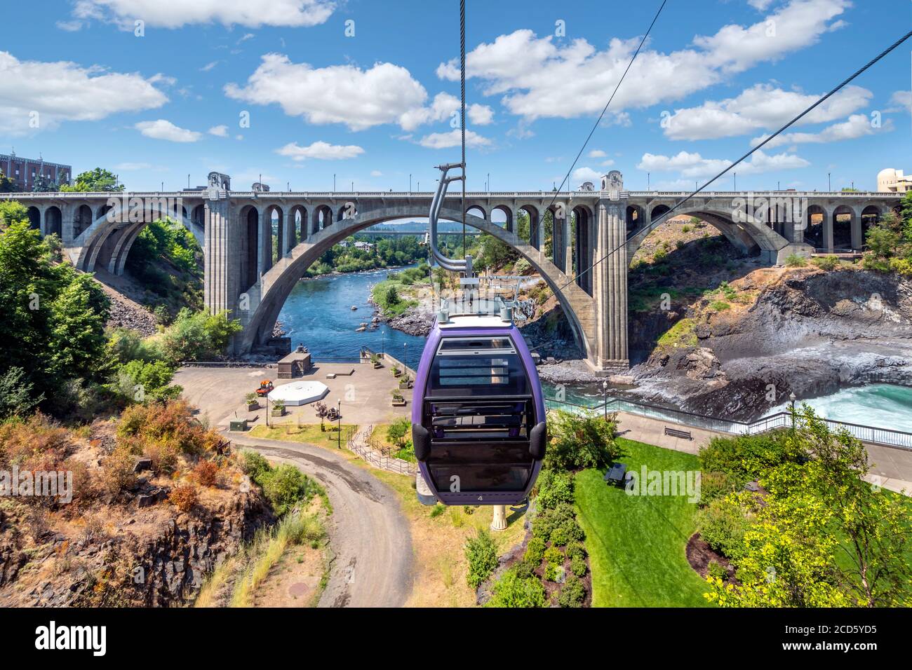 Spokane gondola hi-res stock photography and images - Alamy