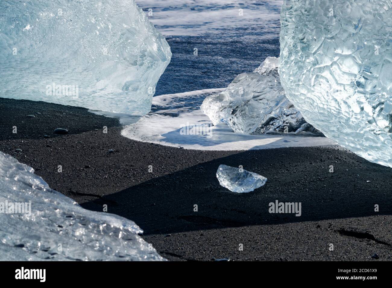 Ice on sand hi-res stock photography and images - Alamy
