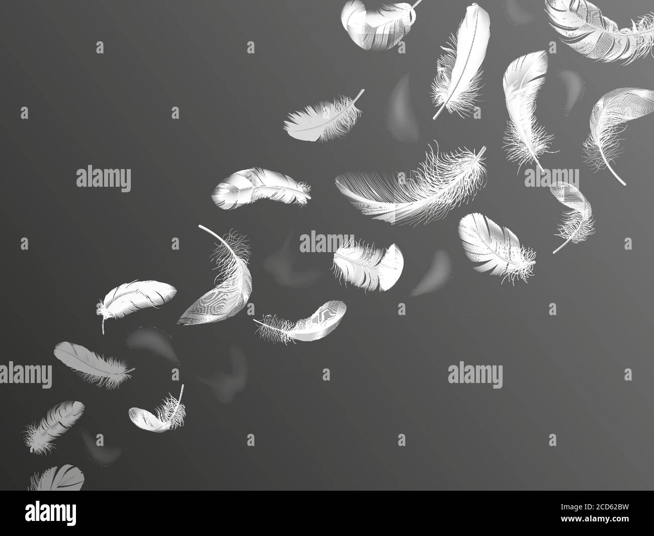 Plume stream Stock Vector Images - Alamy