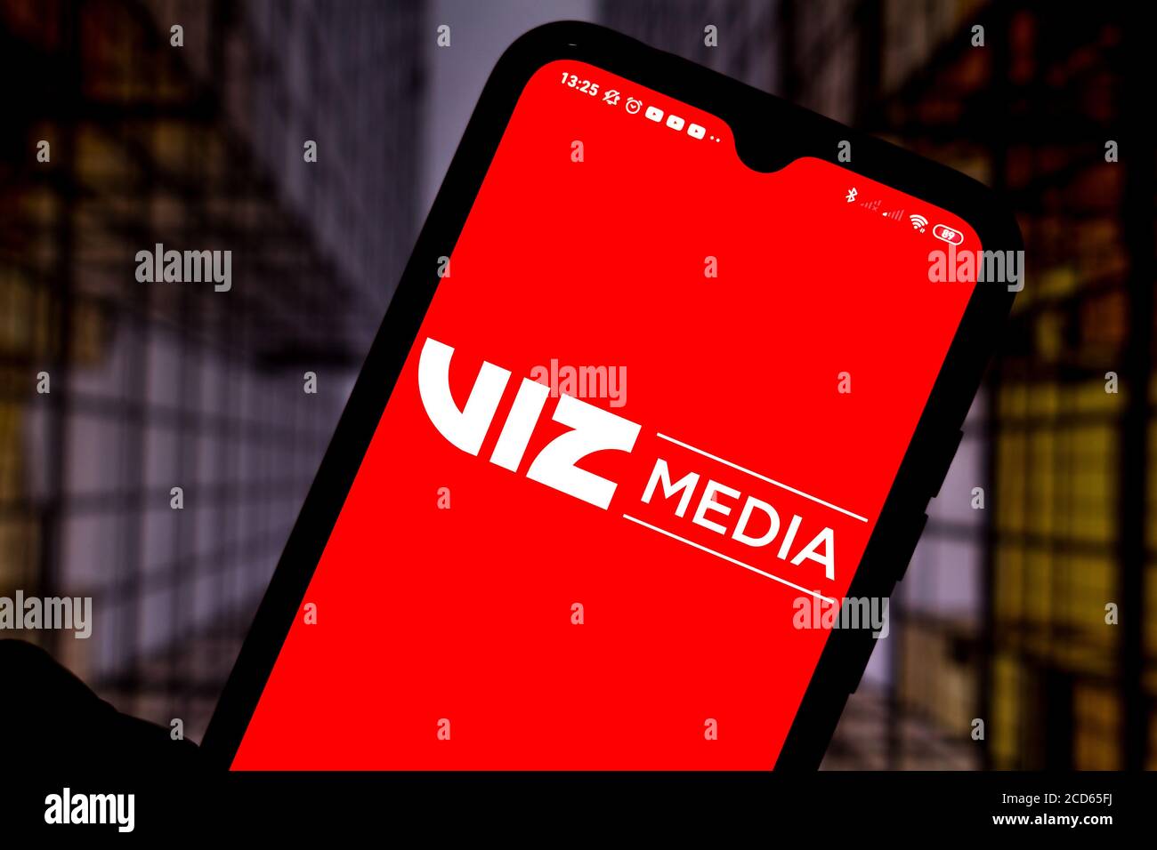 Brazil. 24th Aug, 2020. In this photo illustration the Viz Media logo ...
