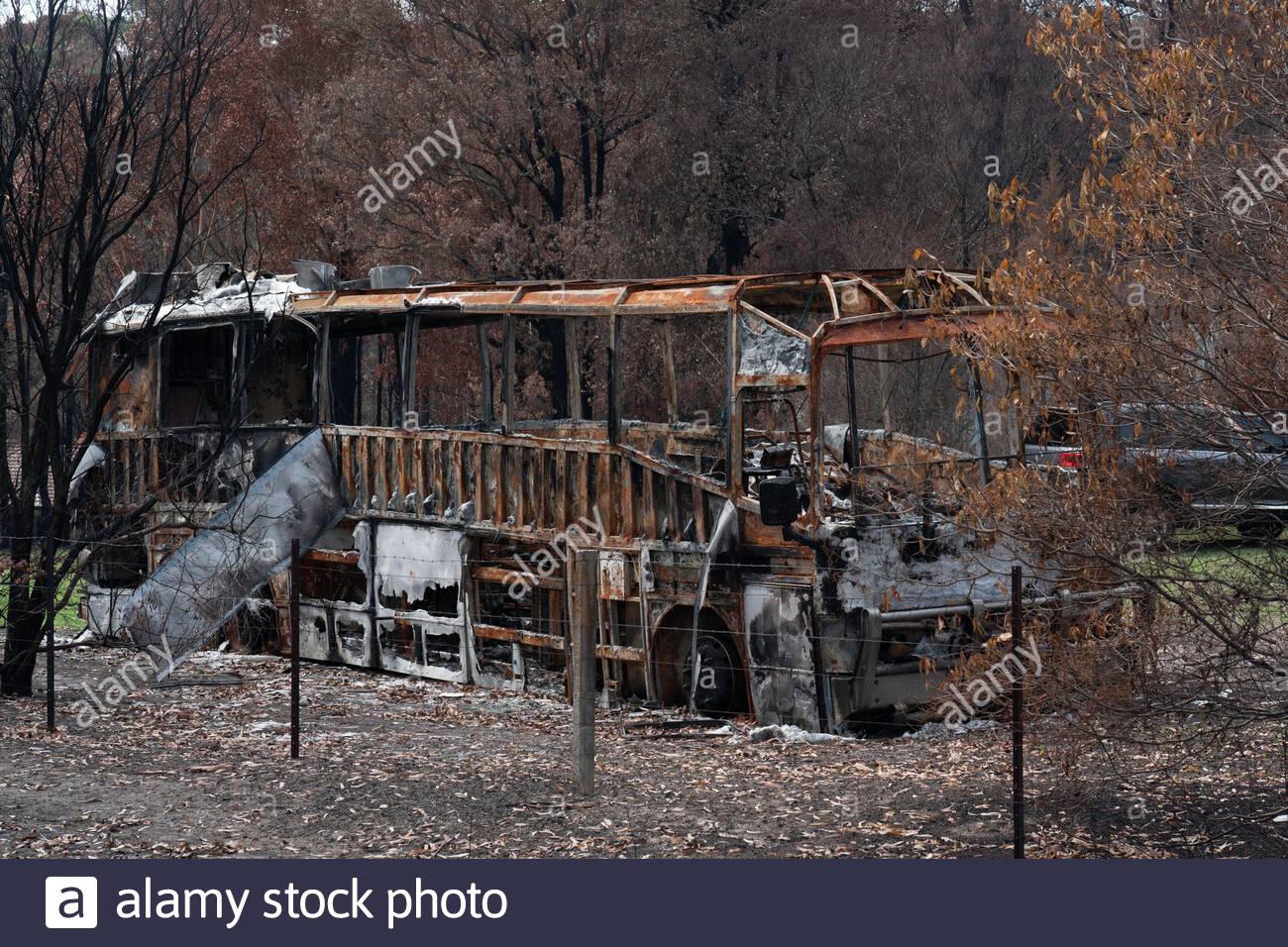 Burnt Bus High Resolution Stock Photography and Images - Alamy