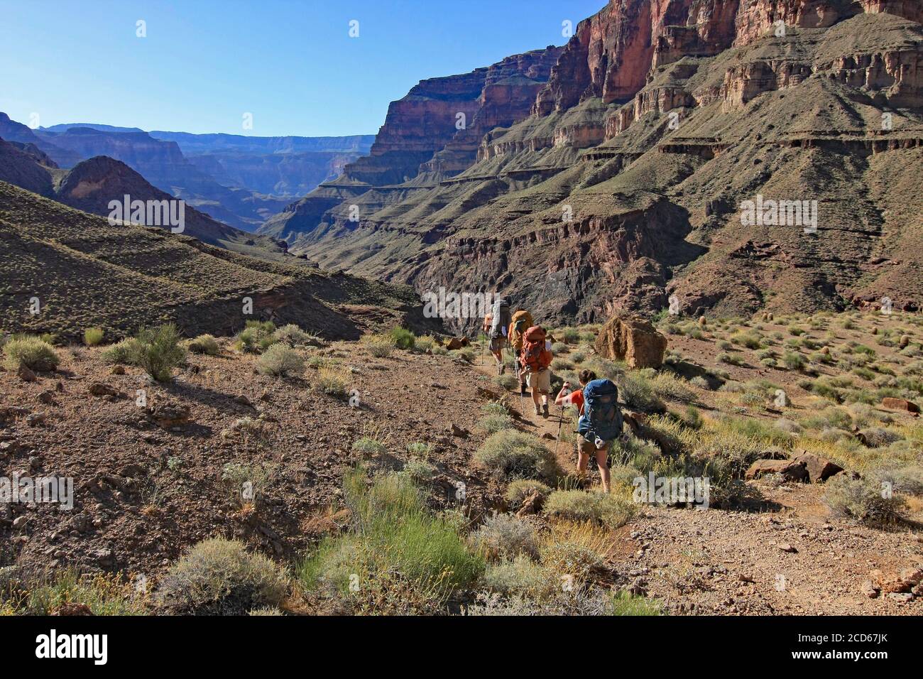 Hikers in the narrows hi-res stock photography and images - Alamy