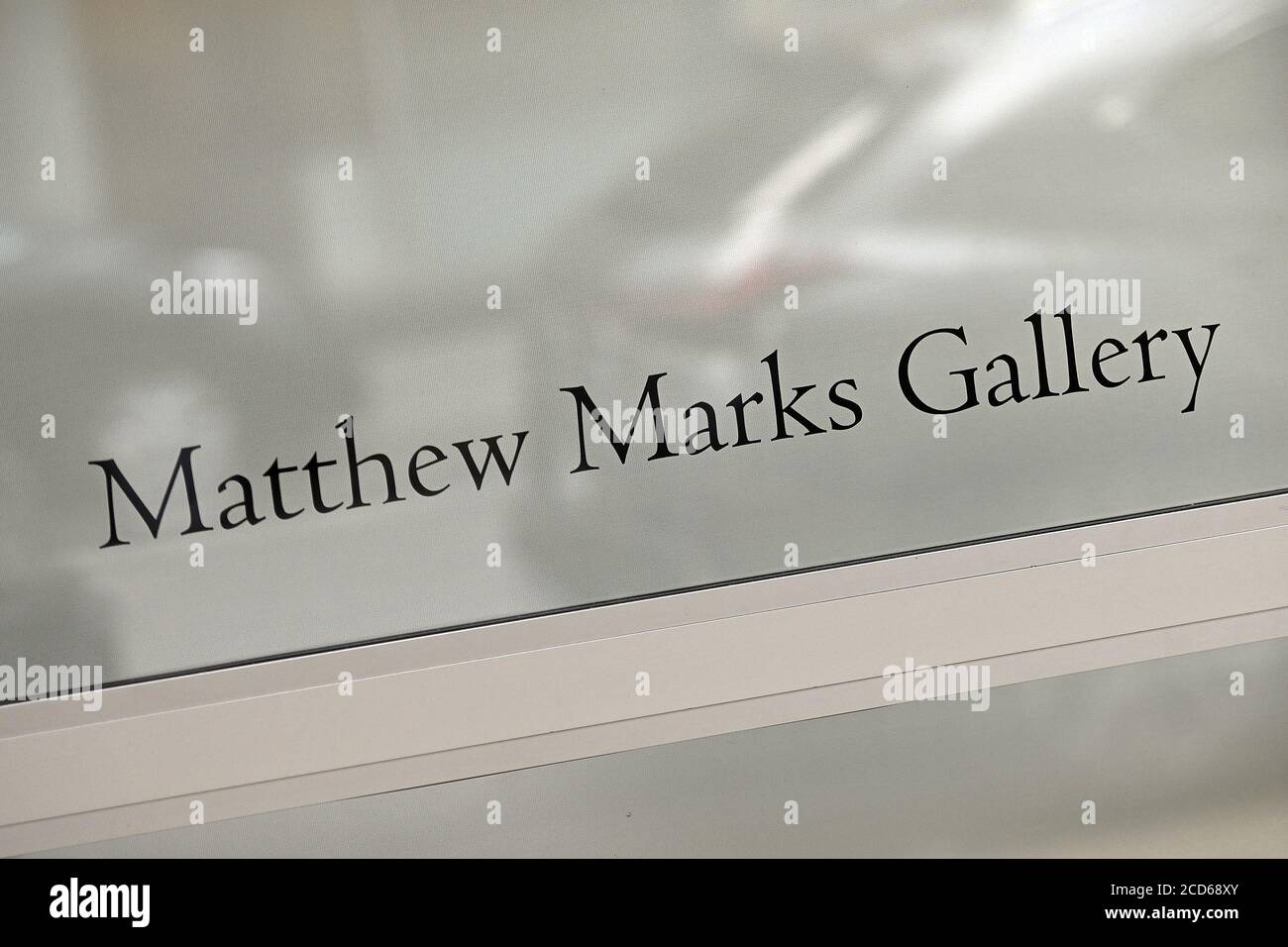 Matthew marks gallery new york hi-res stock photography and images - Alamy