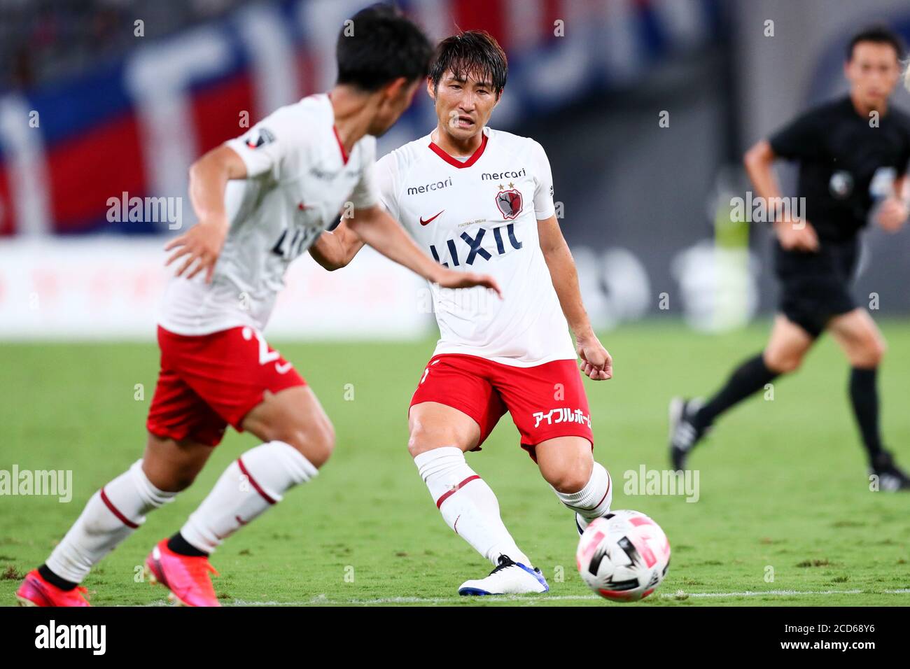 Tokyo, Japan. 26th Aug, 2020. Ryuji Izumi (Antlers) Football/Soccer : 2020 J1 League match ...