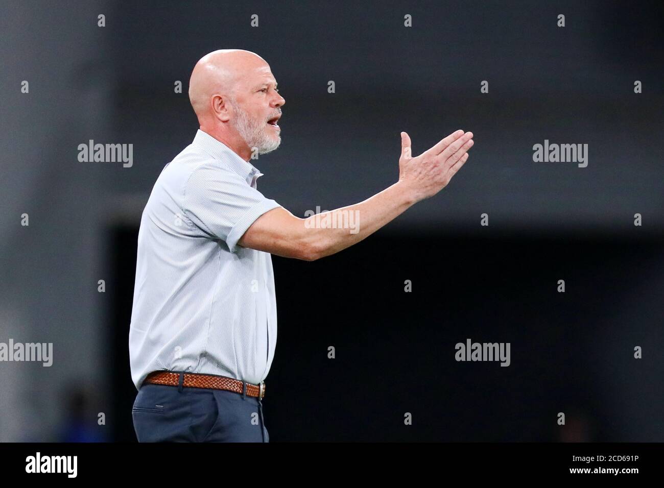 Tokyo, Japan. 26th Aug, 2020. Antonio Carlos Zago (Antlers) Football ...