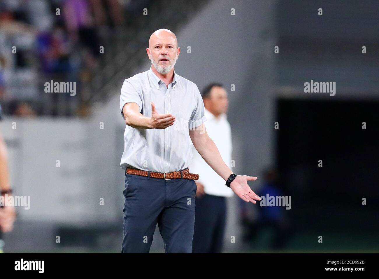 Tokyo, Japan. 26th Aug, 2020. Antonio Carlos Zago (Antlers) Football ...