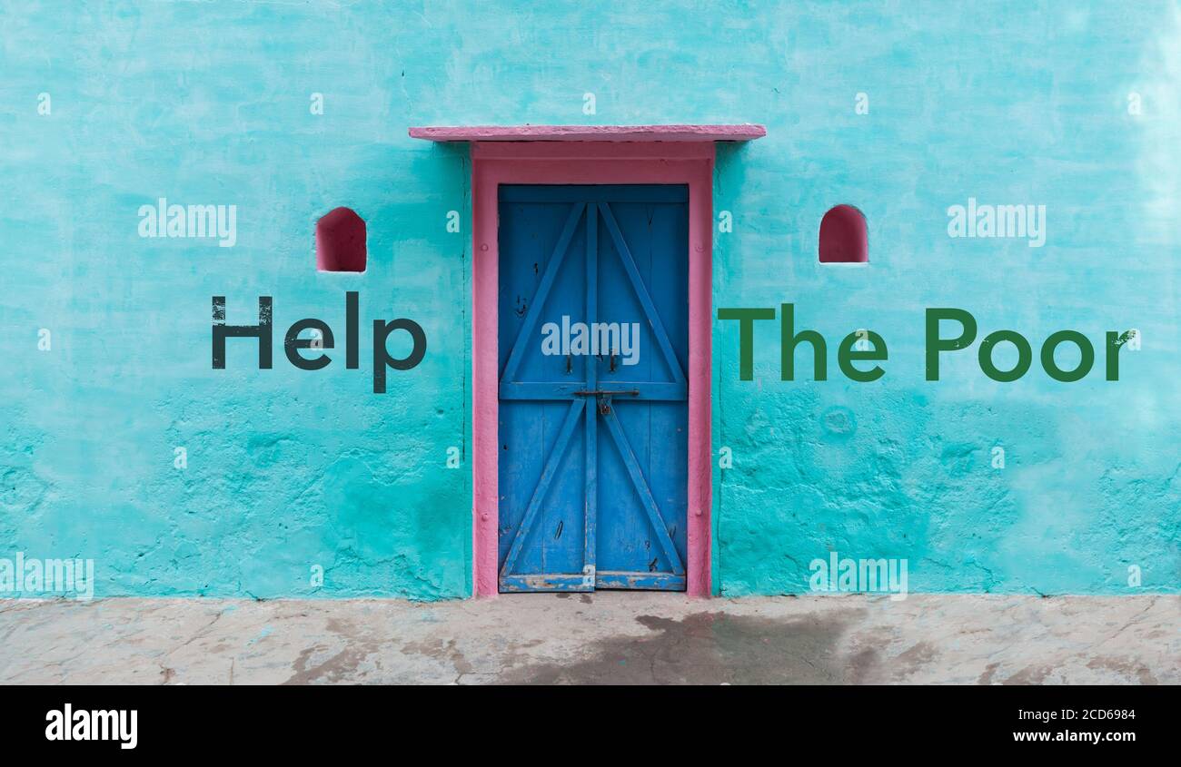 Helping The Poor High Resolution Stock Photography and Images - Alamy
