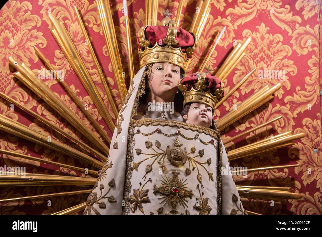Europe, Malta, Valletta. Collegiate Parish Church of St Paul's ...