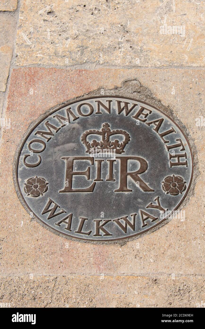 Europe, Malta, Valletta, Grand Harbour. Valletta Commonwealth Walkway ...