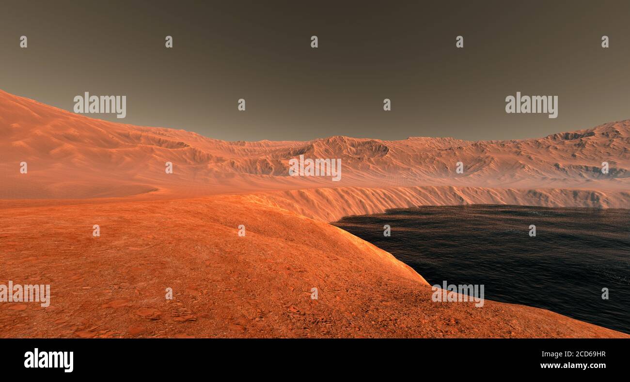 Mars Planet Inside