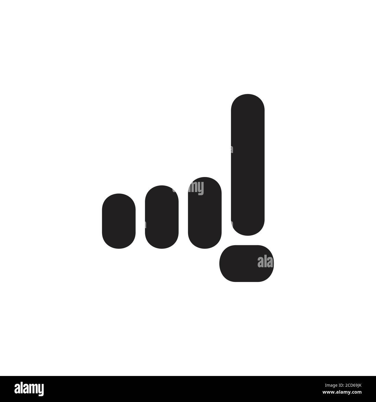 number one finger geometric design symbol vector Stock Vector Image ...