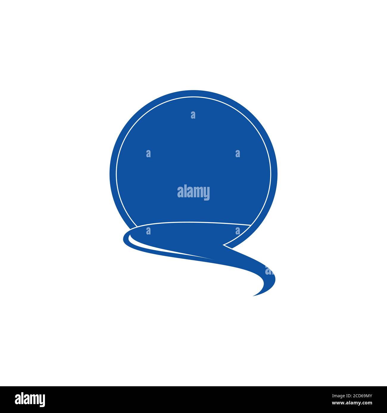 letter q water rives logo vector Stock Vector Image & Art - Alamy