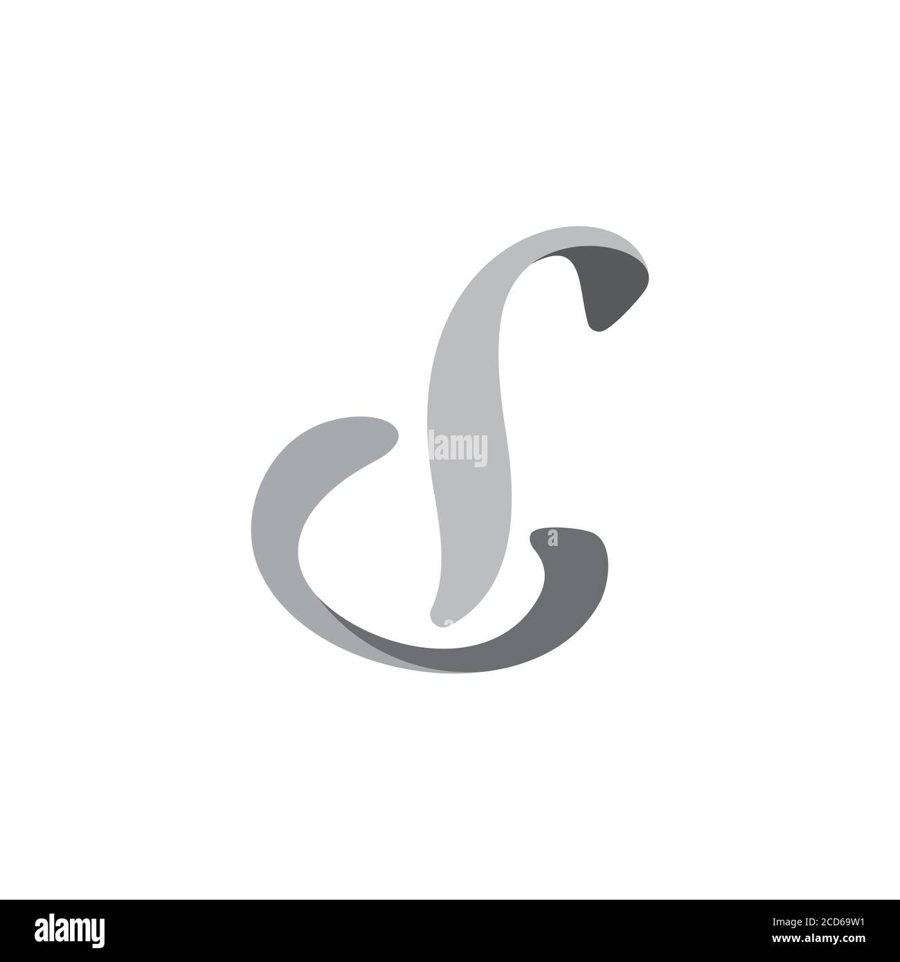 letter d simple gradient 3d logo vector Stock Vector Image & Art - Alamy