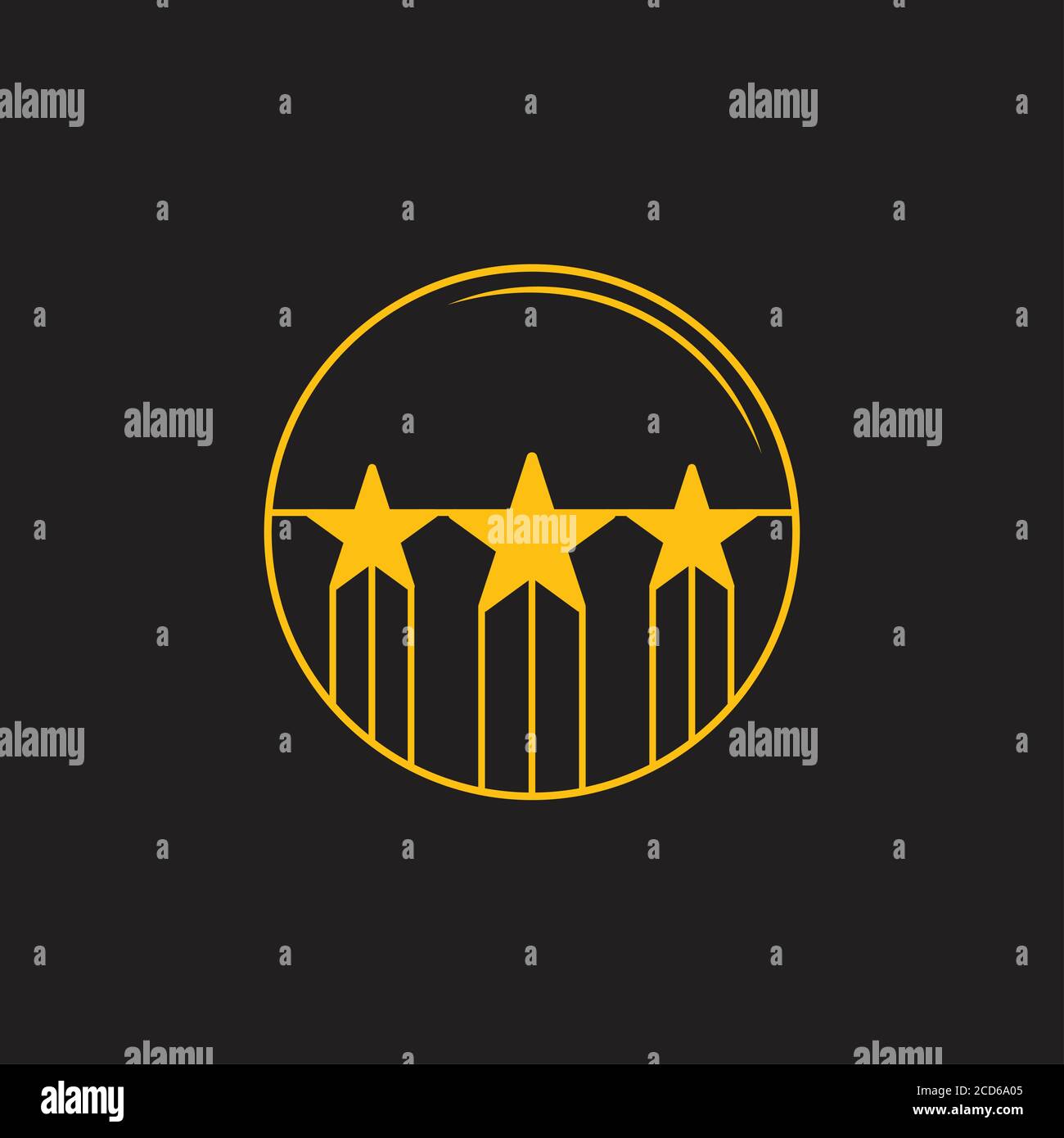 stars global fast movement geometric logo vector Stock Vector Image ...