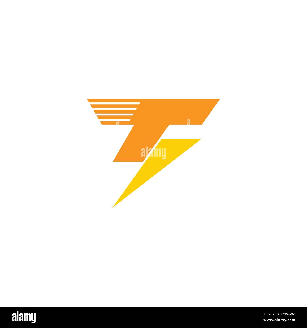 letter t thunder simple geometric symbol logo vector Stock Vector Image ...