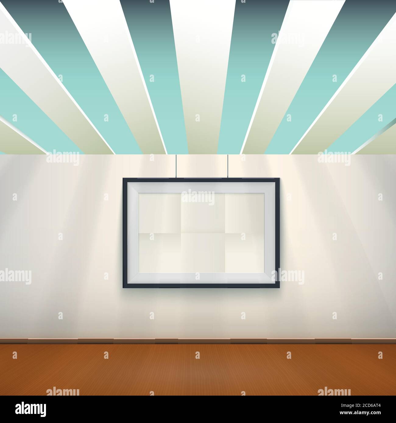 Poster template with frame. Easy to edit Stock Vector Image & Art - Alamy