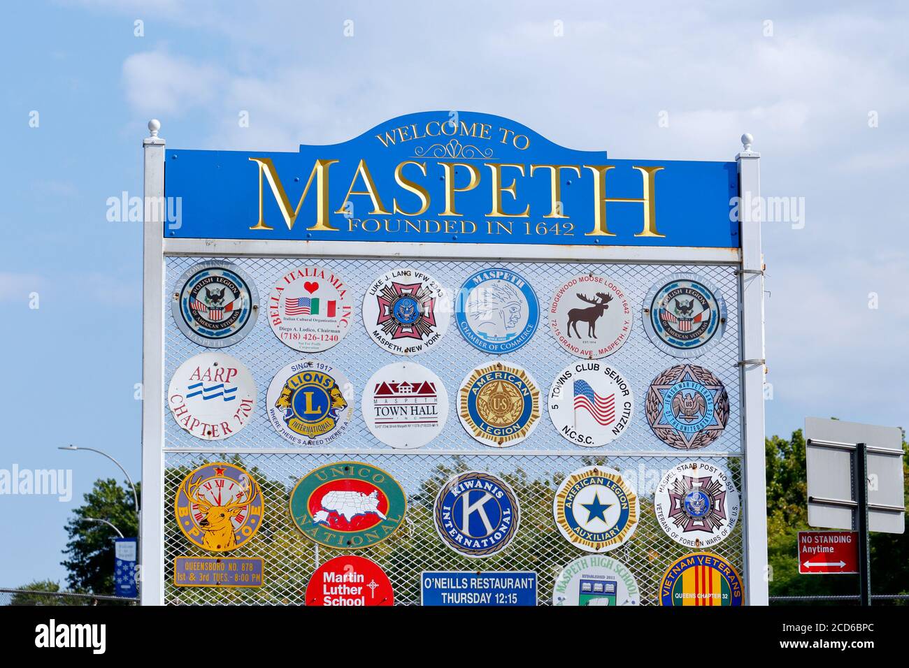 Welcome to maspeth hi-res stock photography and images - Alamy