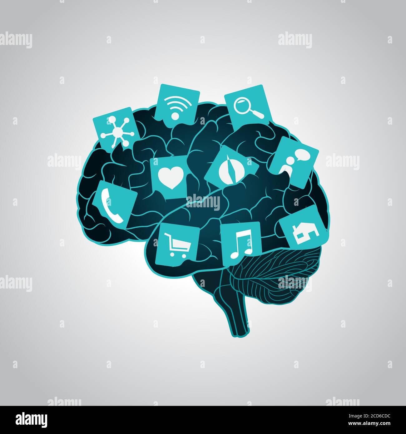 Mobile apps installed into the brain, replacing the mind, consciousness ...