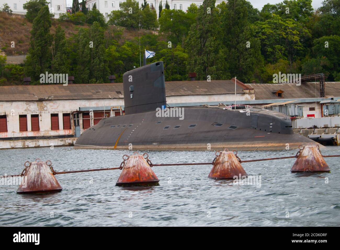 Russian diesel-electric submarine of project 636.3 "Varshavyanka" B-265 ...