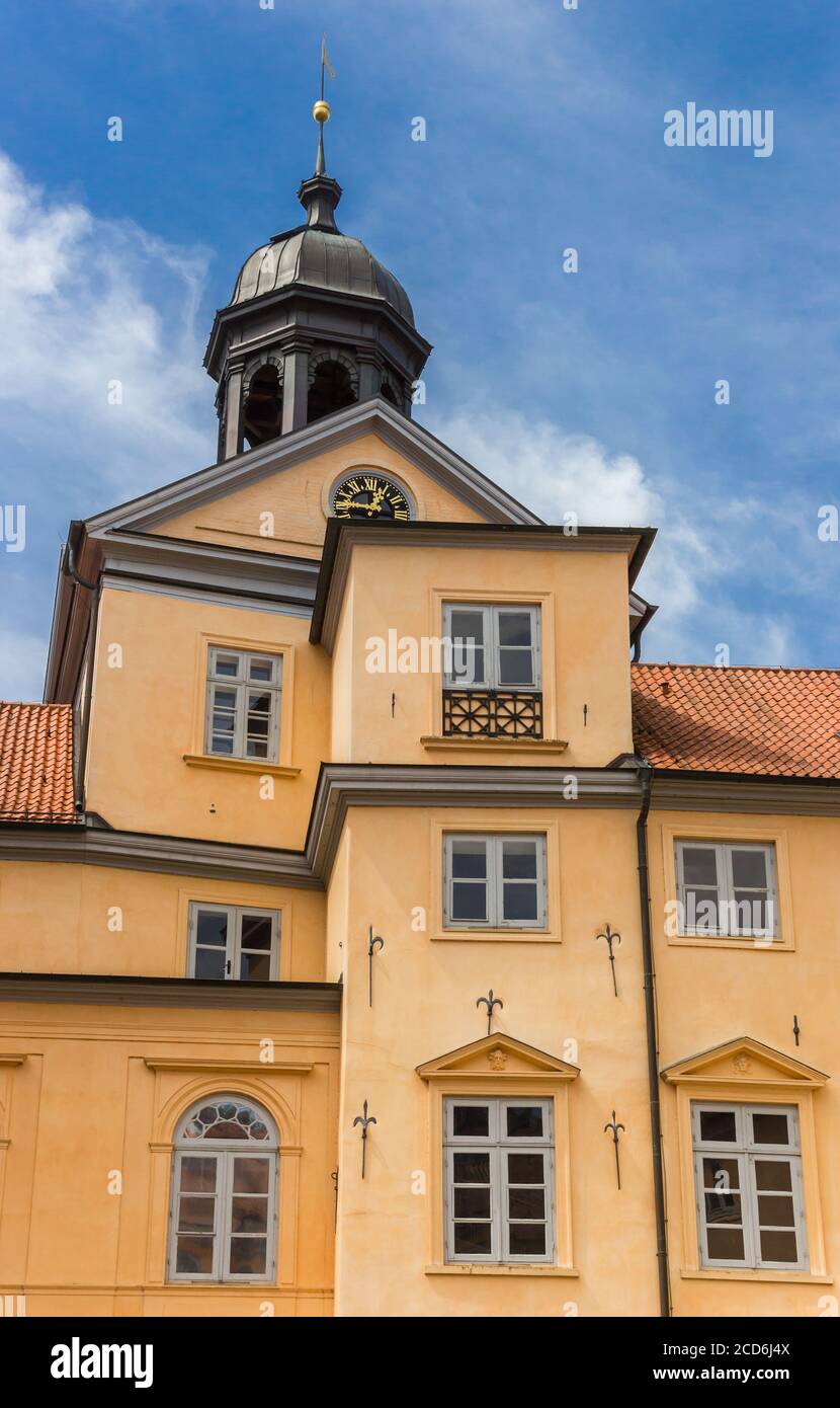 Entrance tower of the historic castle in Eutin, Germany Stock Photo - Alamy