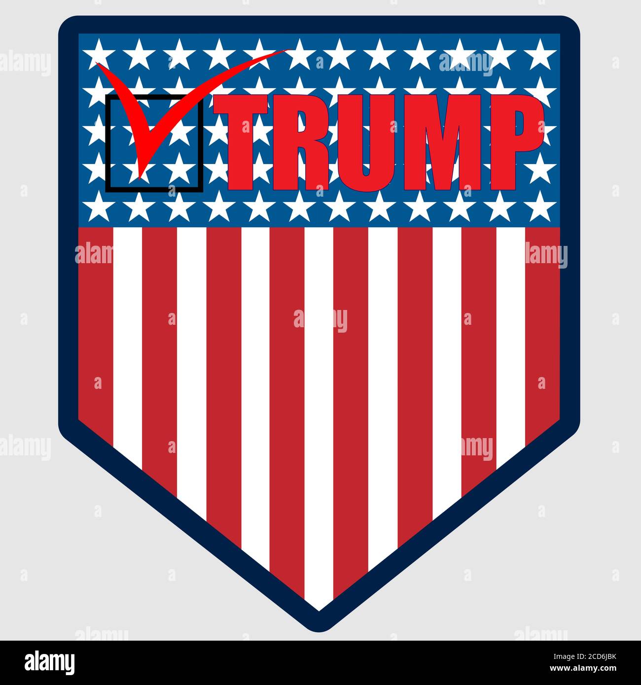 Vote 2020 in USA, banner design. American patriotic background election ...