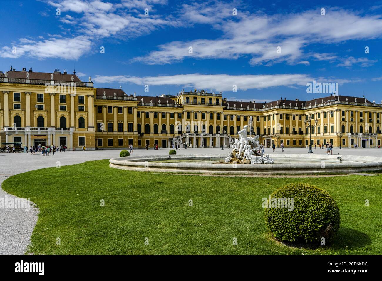 VIENNA, AUSTRIA - May 08, 2018: The magnificent 1440 room Schonbrunn ...