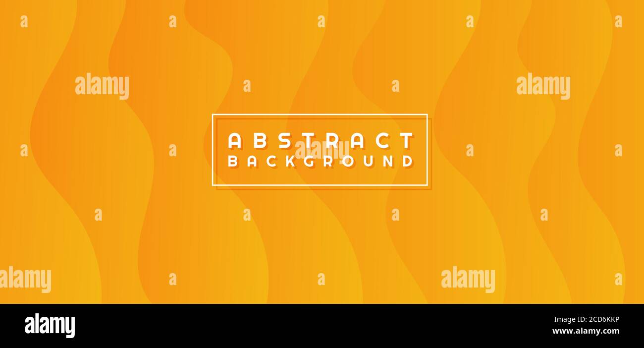 Overlap layer fluid wave shape design yellow color flow design. vector ...