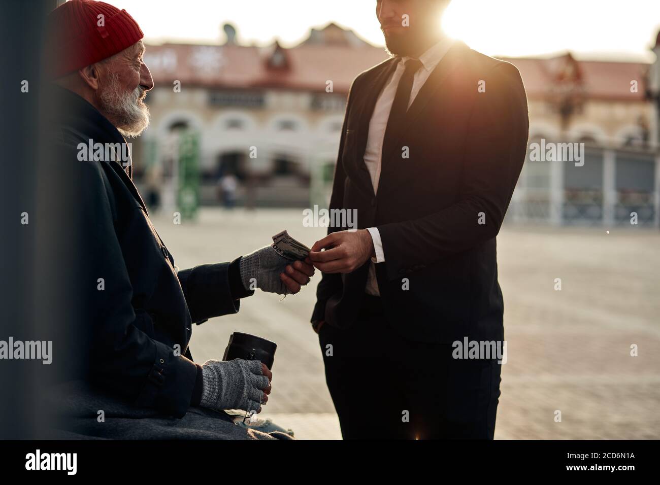 Rich People Homeless High Resolution Stock Photography and Images - Alamy