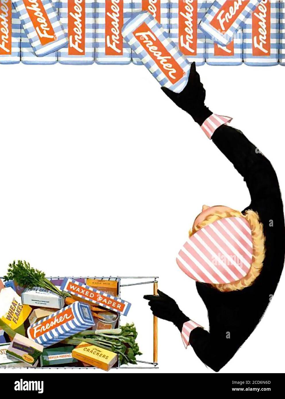 Vintage old retro advertisement poster colorful illustration circa 1970 ...