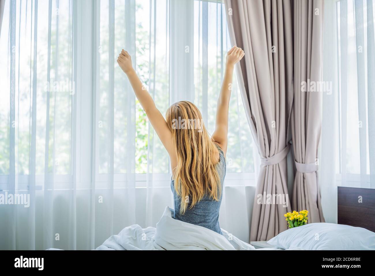 Lie happily hi-res stock photography and images - Alamy