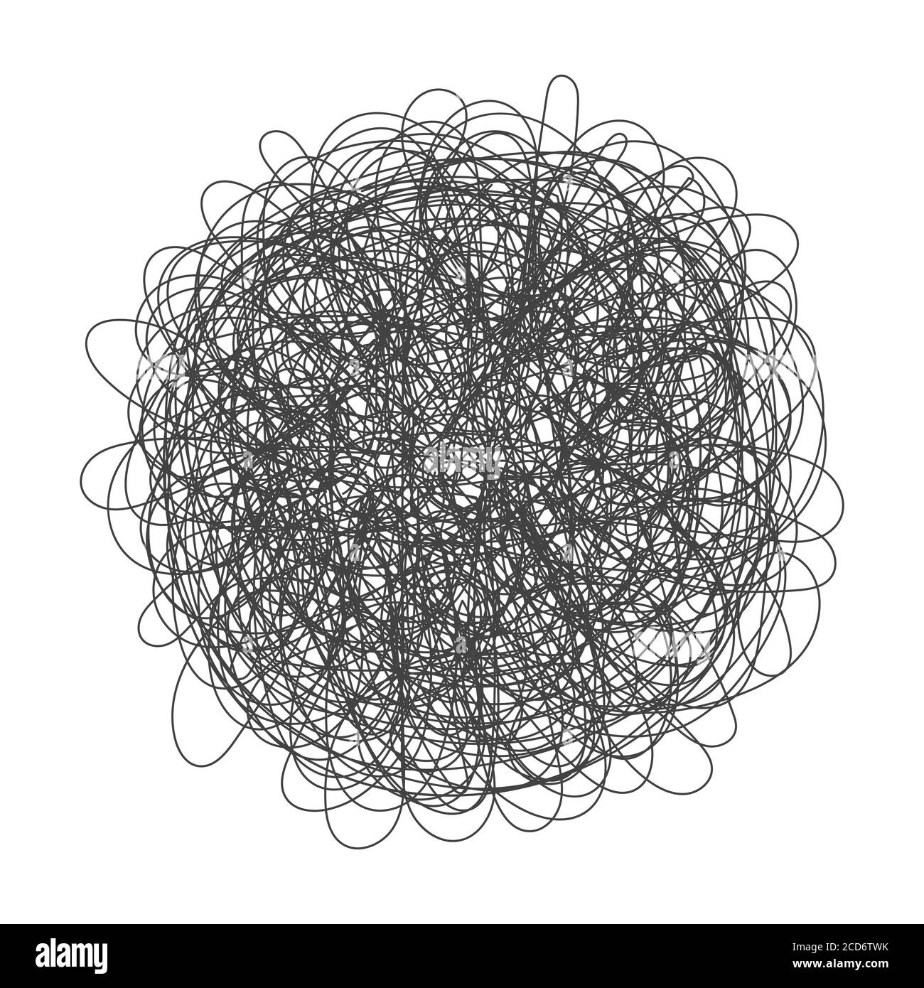 Messy thread Stock Vector Images - Alamy